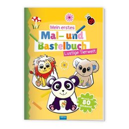 Tr&ouml;tsch Mal- und Bastelbuch - Mein erstes Mal- und Bastelbuch/Lustige Tierwelt