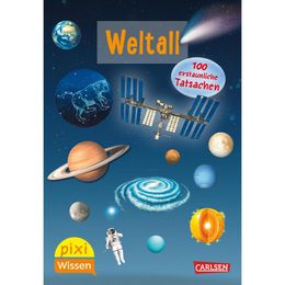 Carlsen Verlag Pixi Wissen 56: VE 5: Weltall. 100 erstaunliche Tatsachen
