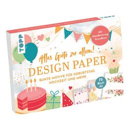 Design Paper A5: Alles Gute zu allem. Mit Handlettering-Grundkurs