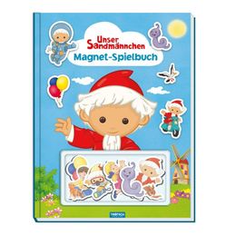 Tr&ouml;tsch Unser Sandm&auml;nnchen Magnet-Spielbuch Pappenbuch mit Magneten