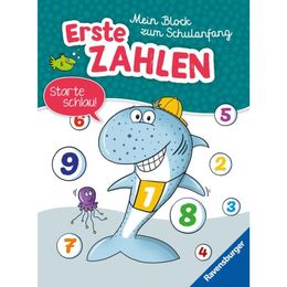 RAVENSBURGER VERLAG Mein Block zum Schulanfang: Erste Zahlen