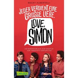 Carlsen Verlag Love, Simon (Filmausgabe) (Nur drei Worte - Love, Simon)