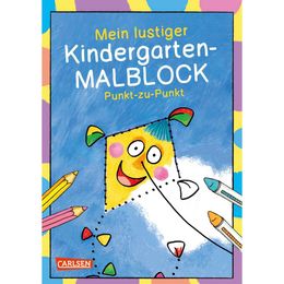 Carlsen Verlag Mein tierisch bunter Malblock