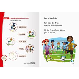 RAVENSBURGER VERLAG Leserabe 1. Lesestufe Kurz und leicht - Tonis magisches Fu&szlig;ball-Trikot