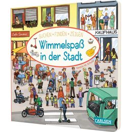 Carlsen Verlag Wimmelspa&szlig; in der Stadt