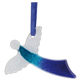 Engel-Anh&auml;nger aus Fusingglas Himmlischer Begleiter (1 St&uuml;ck)
