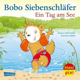 Carlsen Verlag Maxi Pixi 503: VE 5: Bobo Siebenschl&auml;fer. Ein Tag am See (5 Exemplare)