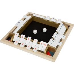 W&uuml;rfelspiel Shut the Box "Gold Edition?