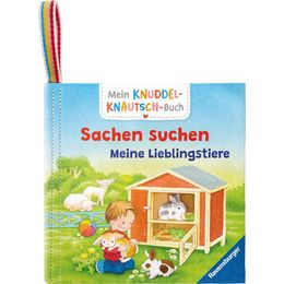 RAVENSBURGER VERLAG Mein Knuddel-Knautsch-Buch - Sachen suchen. Meine Lieblingstiere
