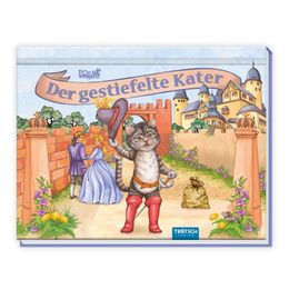 Tr&ouml;tsch M&auml;rchenbuch Pop-up-Buch Der gestiefelte Kater