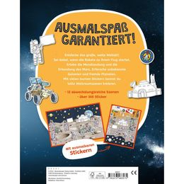 RAVENSBURGER VERLAG Mein Ausmalstickerbuch - Weltraum
