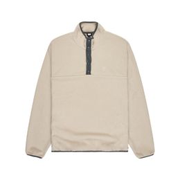 Element Herren Fleecejacke "Abenaki Polar"oat milk, Gr. L, Obermaterial: 100% Microfaser;, Jacken