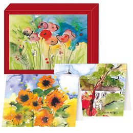 Geschenkkartenbox &raquo;Blumen&laquo;