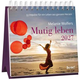 Wochenkalender 2027: Mutig leben
