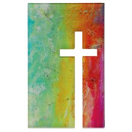 Kreuzrelief aus Acrylglas