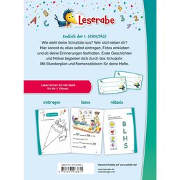 RAVENSBURGER VERLAG Leserabe Sonderausgaben - Juhu, jetzt bin ich Schulkind!