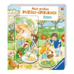 RAVENSBURGER VERLAG Mein gro&szlig;es Puzzle-Spielbuch &raquo;Ostern&laquo;