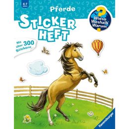 RAVENSBURGER VERLAG Wieso? Weshalb? Warum? Stickerheft: Pferde