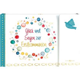 Gl&uuml;ck und Segen zur Erstkommunion (1 St&uuml;ck)