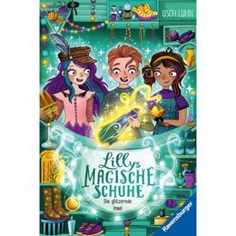 RAVENSBURGER VERLAG Lillys magische Schuhe, Band 8: Die glitzernde Insel