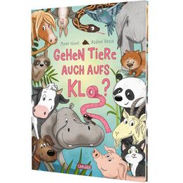 Carlsen Verlag Gehen Tiere auch aufs Klo?