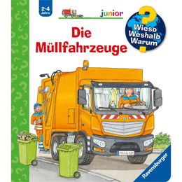 RAVENSBURGER VERLAG Wieso? Weshalb? Warum? junior, Band 74: Die M&uuml;llfahrzeuge