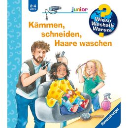 RAVENSBURGER VERLAG Wieso? Weshalb? Warum? junior, Band 79 - K&auml;mmen, schneiden, Haare waschen