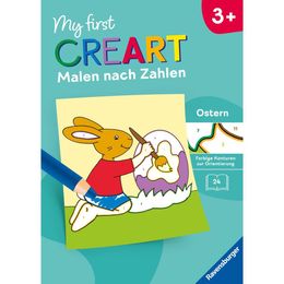 RAVENSBURGER VERLAG My first CreArt Malen nach Zahlen ab 3 - Ostern