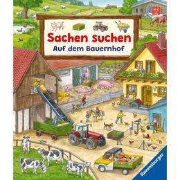 RAVENSBURGER VERLAG Sachen suchen: Auf dem Bauernhof - Wimmelbuch ab 2 Jahren