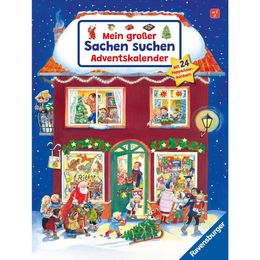 RAVENSBURGER VERLAG Mein gro&szlig;er Sachen suchen Adventskalender