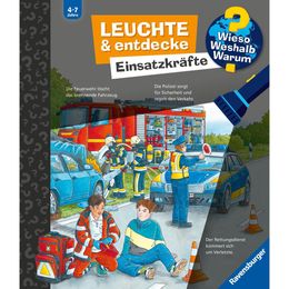 RAVENSBURGER VERLAG Wieso? Weshalb? Warum? Leuchte und entdecke - Einsatzkr&auml;fte
