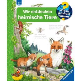 RAVENSBURGER VERLAG Wieso? Weshalb? Warum?, Band 71: Wir entdecken heimische Tiere
