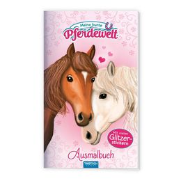 Tr&ouml;tsch Meine bunte Pferdewelt Ausmalbuch