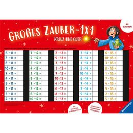 RAVENSBURGER VERLAG Zaubertafel: Gro&szlig;es Zauber-1x1: Kreuz und quer