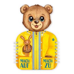 Tr&ouml;tsch Mach auf mach zu Spielbuch mit Verschl&uuml;ssen Bilderbuch Pappenbuch