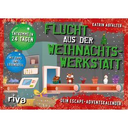Riva Verlag Flucht aus der Weihnachtswerkstatt. Dein Escape-Adventskalender