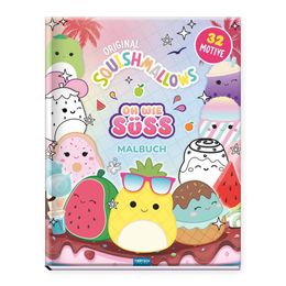 TR&Ouml;TSCH - Malbuch Original Squishmallows Oh wie s&uuml;ss Malbuch| Ab 3 Jahren