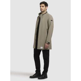 Khujo Herren Kurzmantel "YIMM", gr&uuml;n, Gr. S, unifarben, Web, 100% Polyester, M&auml;ntel