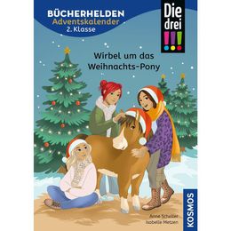 Franckh-Kosmos Die drei !!!, B&uuml;cherhelden 2. Klasse, Adventskalender, Wirbel um das Weihnachts-...