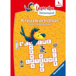 RAVENSBURGER VERLAG Ravensburger Leserabe R&auml;tselspa&szlig; - Kreuzwortr&auml;tsel zum Lesenlernen - 1. Lesestuf...
