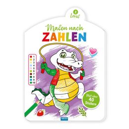 Tr&ouml;tsch Malen nach Zahlen 3. Level Malbuch