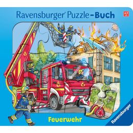RAVENSBURGER VERLAG Ravensburger&reg; Puzzle-Buch: Feuerwehr