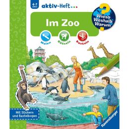 RAVENSBURGER VERLAG Wieso? Weshalb? Warum? aktiv-Heft: Im Zoo