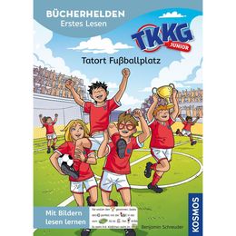 Franckh-Kosmos TKKG Junior, B&uuml;cherhelden Erstes Lesen, Tatort Fu&szlig;ballplatz