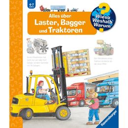 RAVENSBURGER VERLAG Wieso? Weshalb? Warum?, Band 38: Alles &uuml;ber Laster, Bagger und Traktoren