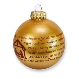 Christbaumkugel Weihnachtsgeschichte