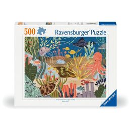 RAVENSBURGER VERLAG Erwachsenenpuzzle 500 Teile - Ozean-Laune