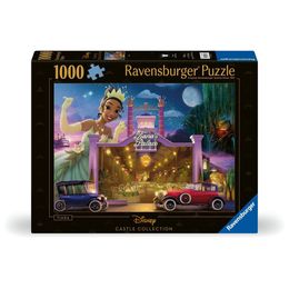 RAVENSBURGER VERLAG Erwachsenenpuzzle 1000 Teile - Disney Prinzessinnen - Disney Castle: Tiana
