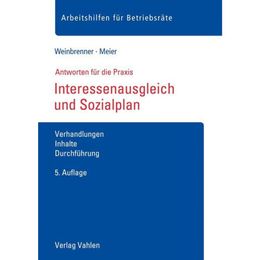 Interessenausgleich und Sozialplan