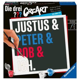 RAVENSBURGER VERLAG Ravensburger CreArt - Malen nach Zahlen 23892 - Die drei ??? -ab 12 Jahren